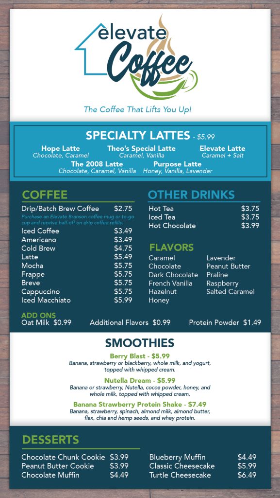 Elevate Coffee - Elevate Branson