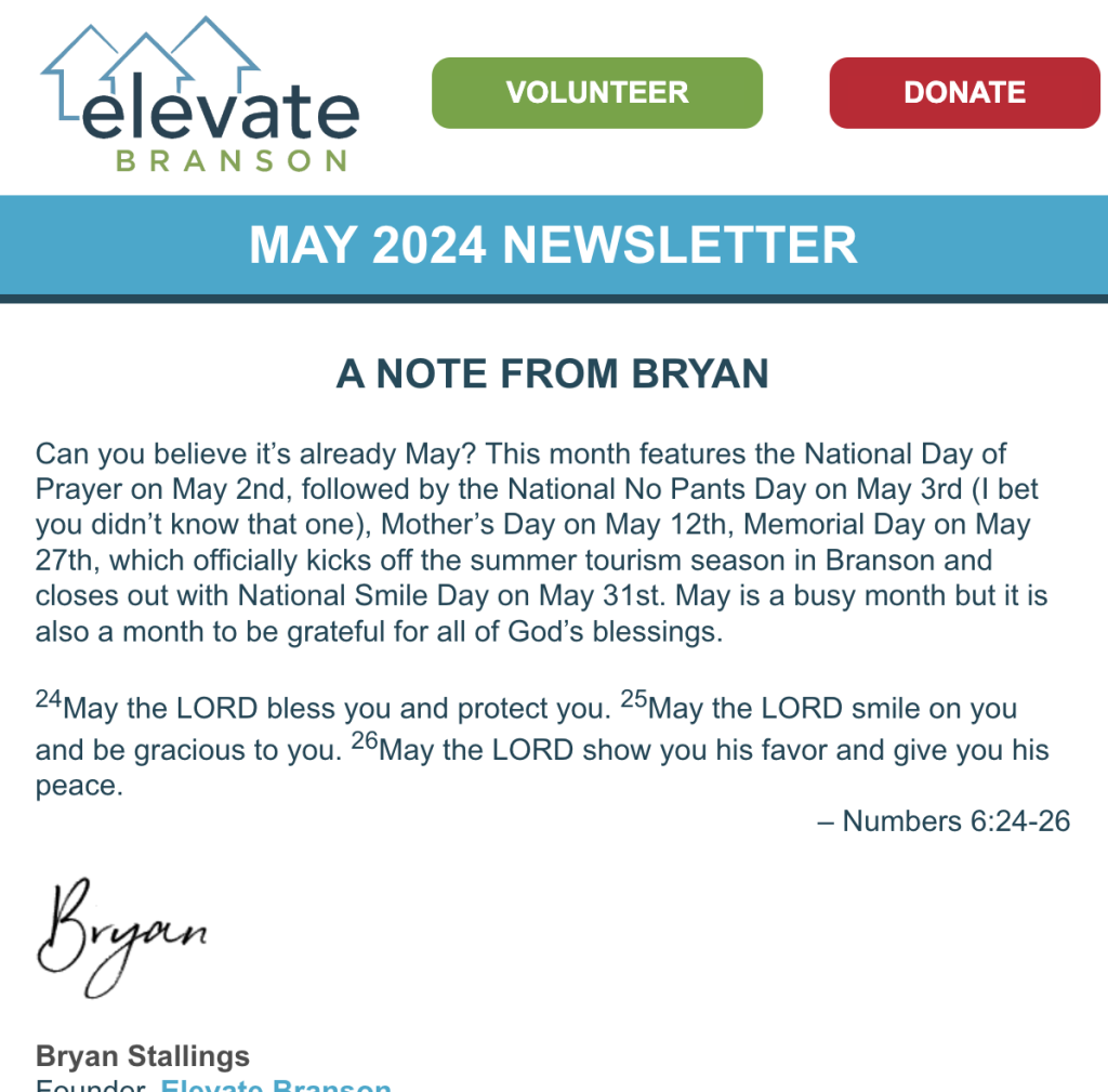 News - Elevate Branson