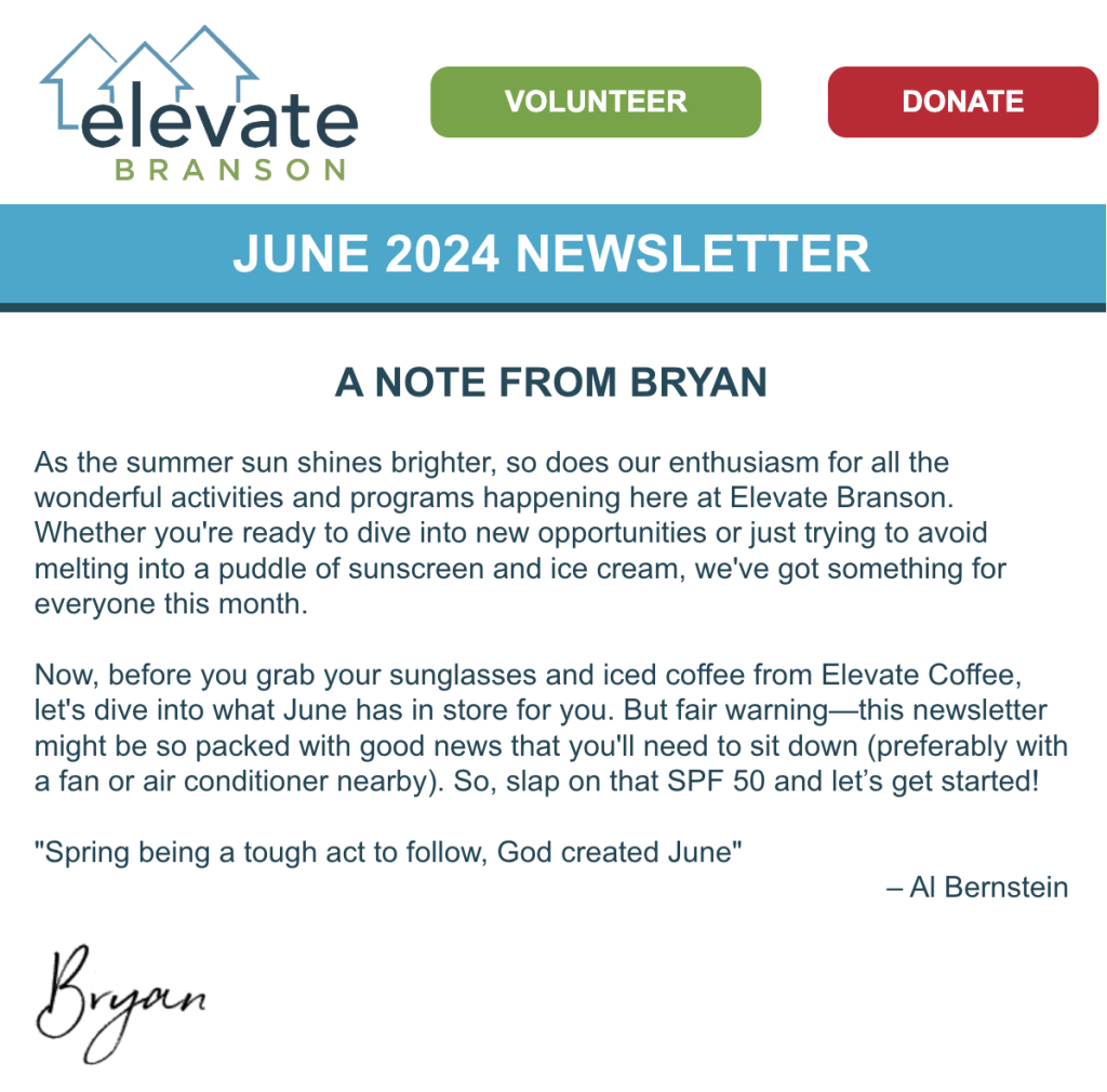 News - Elevate Branson