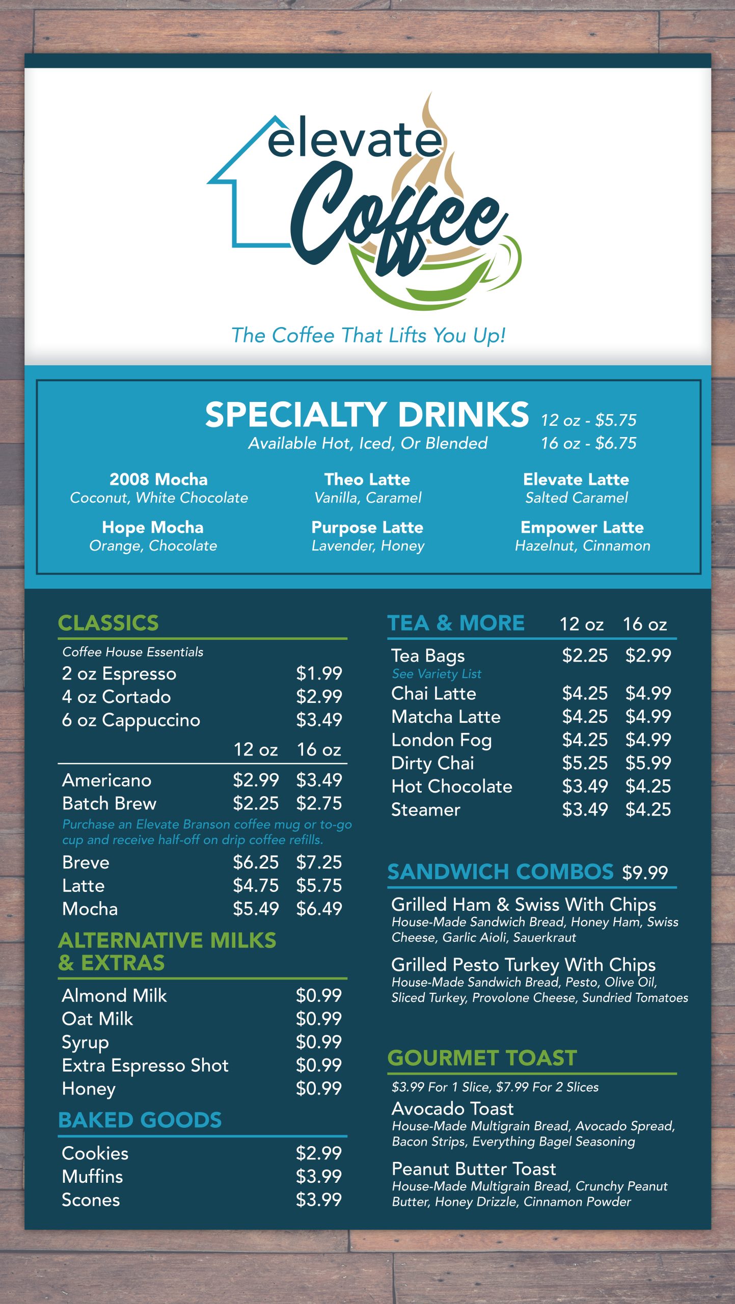 Elevate Coffee - Elevate Branson